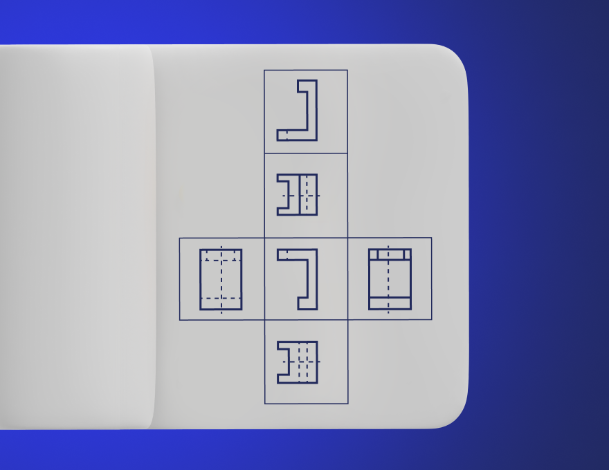 Виды на чертеже. Все о видах на чертеже: основные, дополнительные и ...